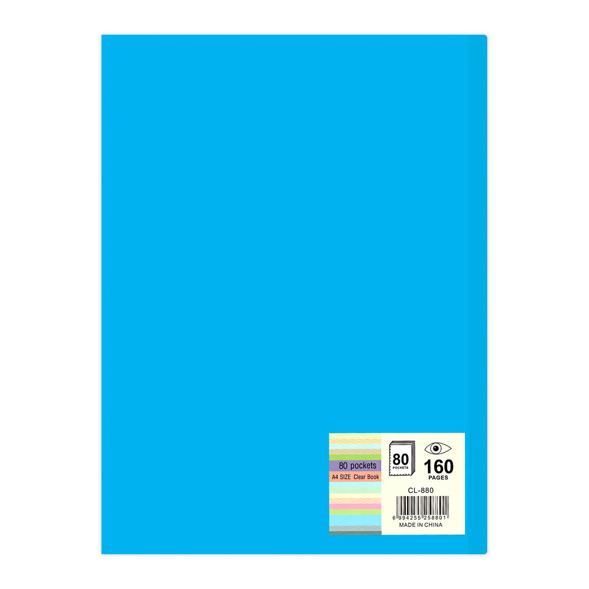 Generic Display Book 80 Fixed Pocket A4 – Bayan eShop