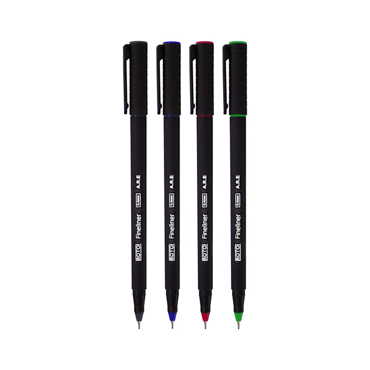 Roto Metal Clad Tip Fineliner Pen Set of 4 – Bayan eShop