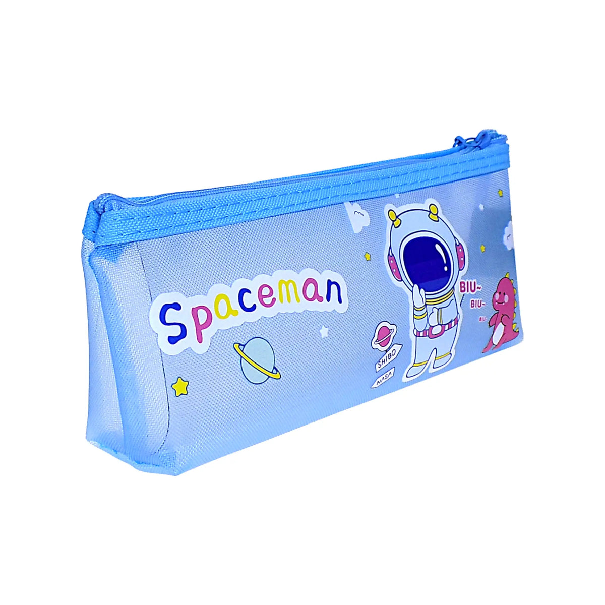 Generic Spaceman Mesh Zippered Pencil Case – Bayan eShop