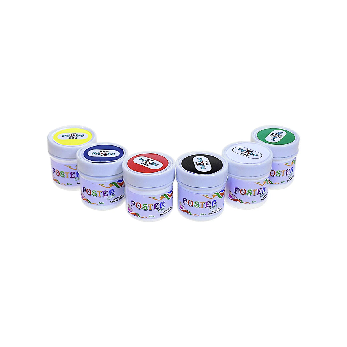 WKW Poster Color Set of 6 x 15 ml Jars – Bayan eShop