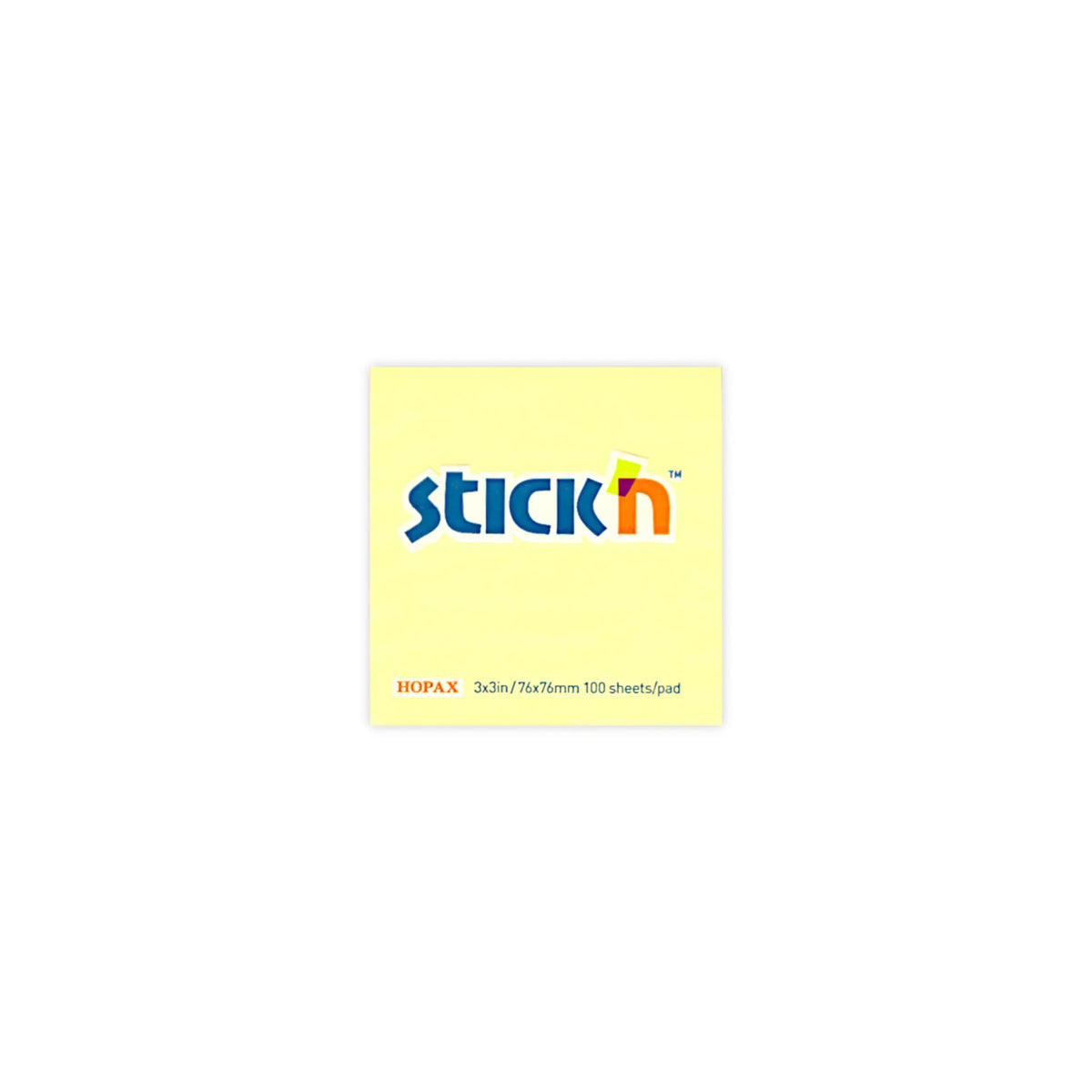 Stickn Sticky Note Pad 3" x 3" 100 Sheets – Bayan eShop