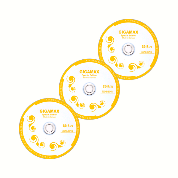 Gigamax CD-R Recordable Compact Disc Grade AA – Bayan eShop