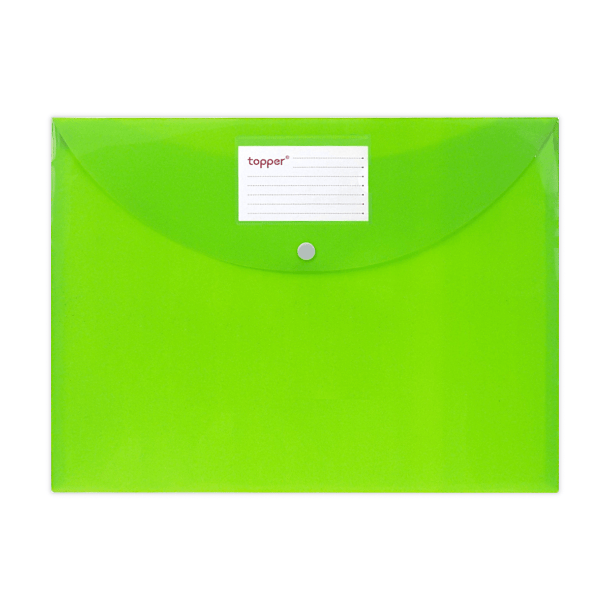 Topper Heavy Duty Plastic Envelope File Foolscap – Bayan eShop