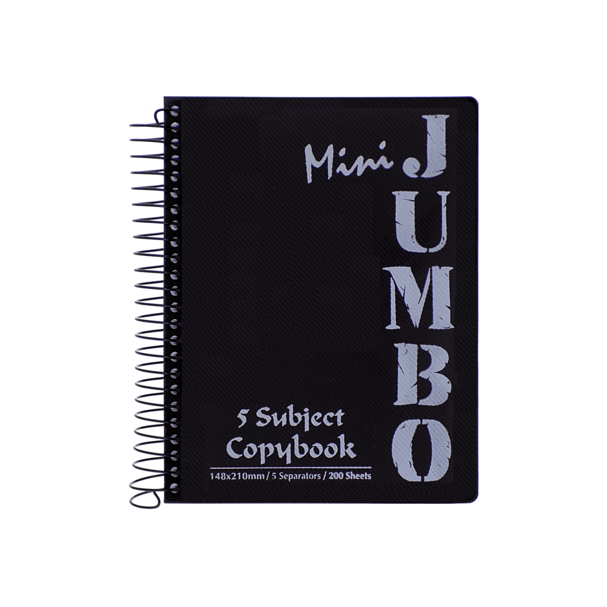 Mintra Jumbo Mini Spiral Notebook 5 Subjects 200 Sheets A5 – Bayan eShop