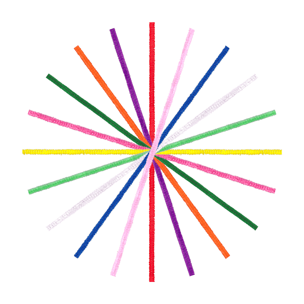 AG Colored Craft Stems Pipe Cleaner Pack of 30 – Bayan eShop